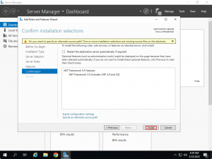 How to enable .NET Framework 3.5 on Windows Server | FIRSTBYTE - VDS ...
