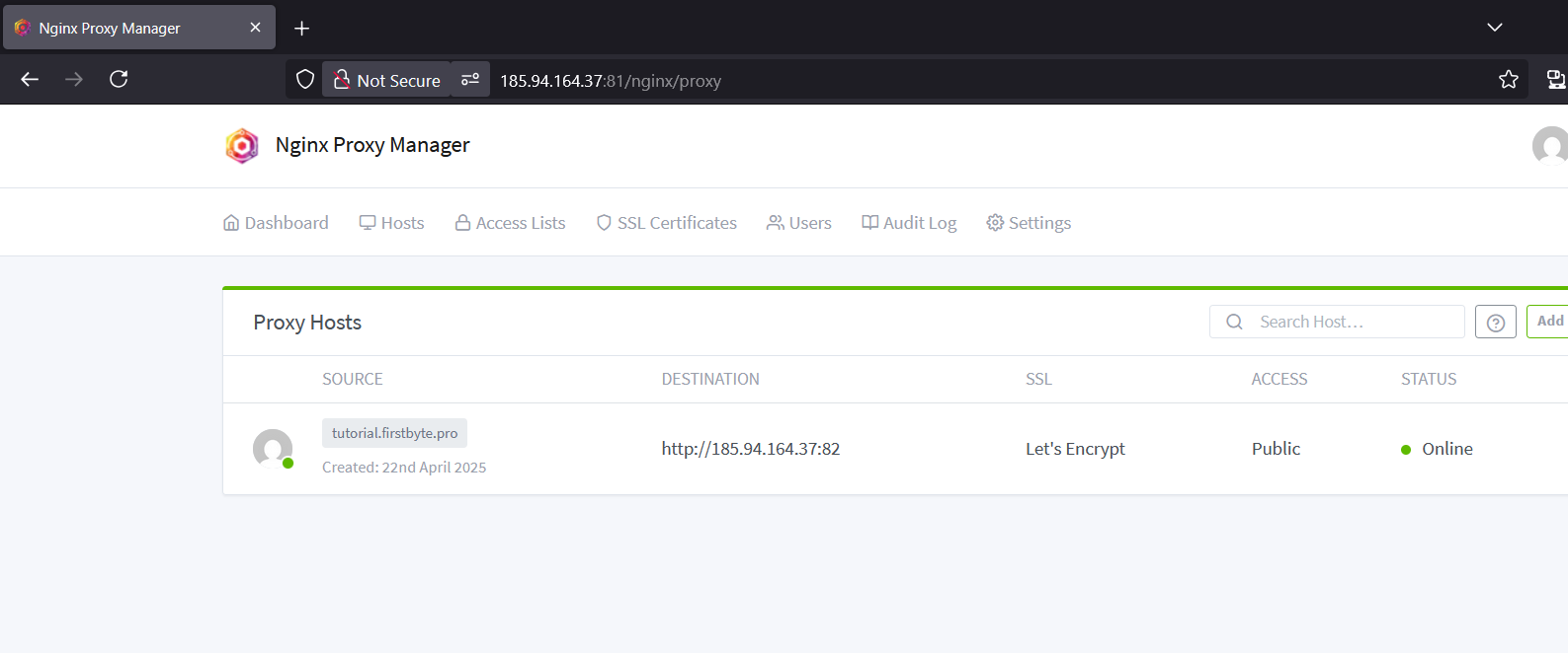 How To Install Vaultwarden Using Docker On Linux Firstbyte Vds Vps Cloud Hosting Isp